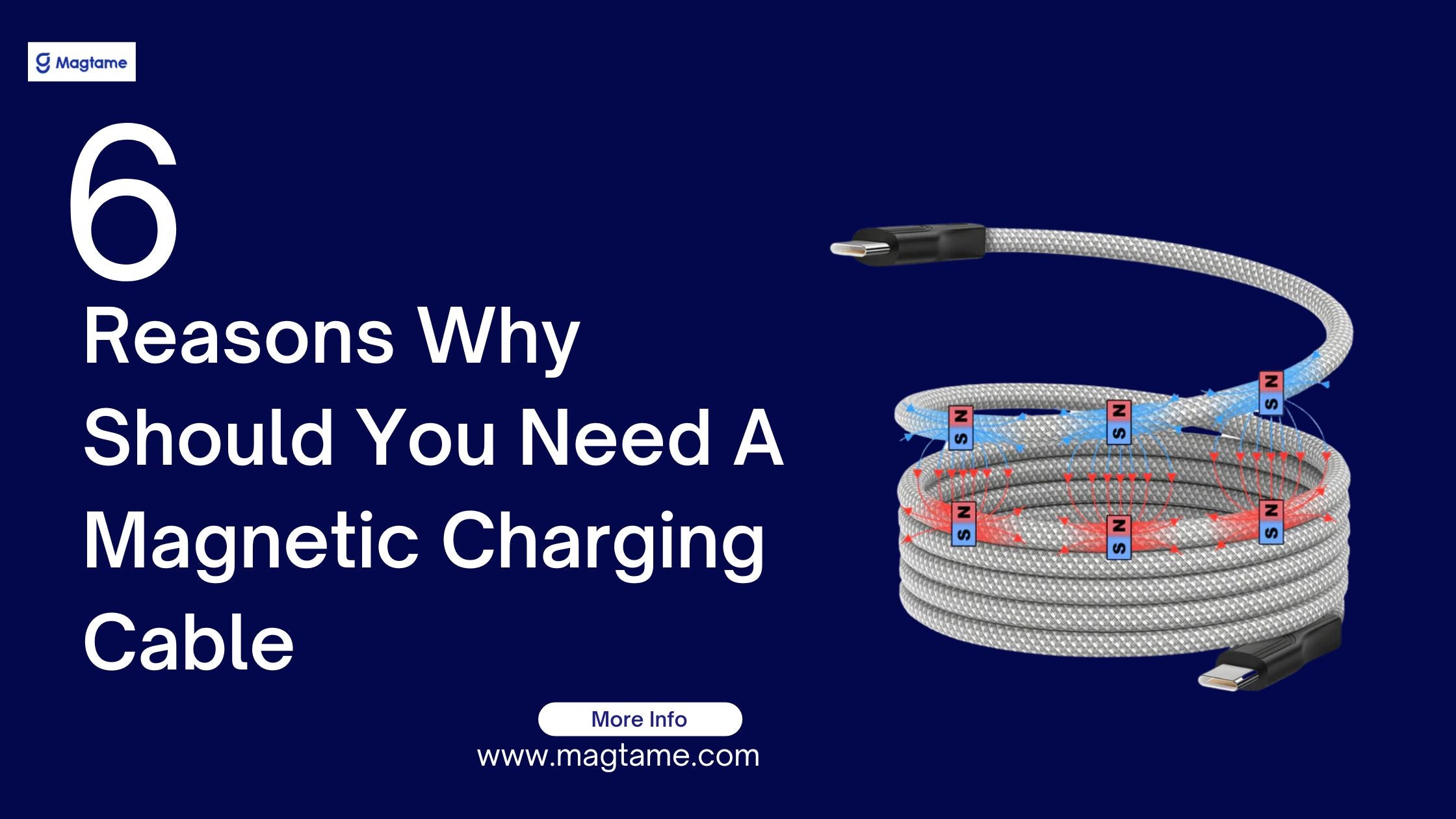 6 Reasons Why Should You Need A Magnetic Charging Cable – Magtame
