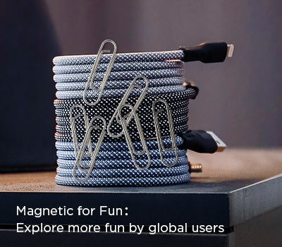 Magtame | Magnetic Charging & Data Cables Redesigned